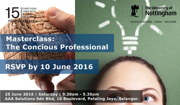 Masterclass The Conscious Professional