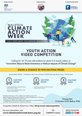 Malaysia Climate Action Week - Youth Action Video Competition - The ...